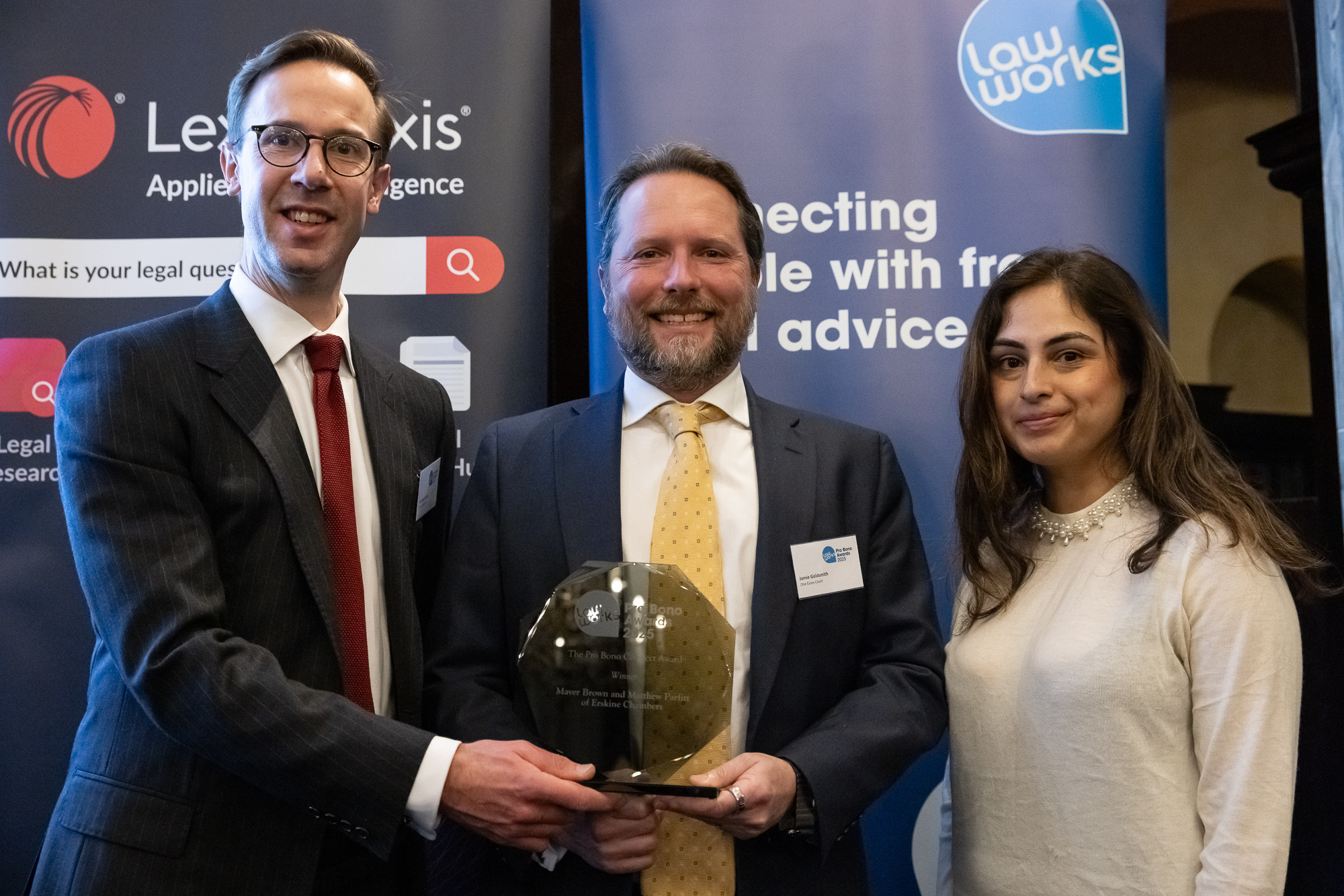 Mayer Brown and Matthew Parfitt win 2025 LawWorks Pro Bono Connect Award - Erskine Chambers